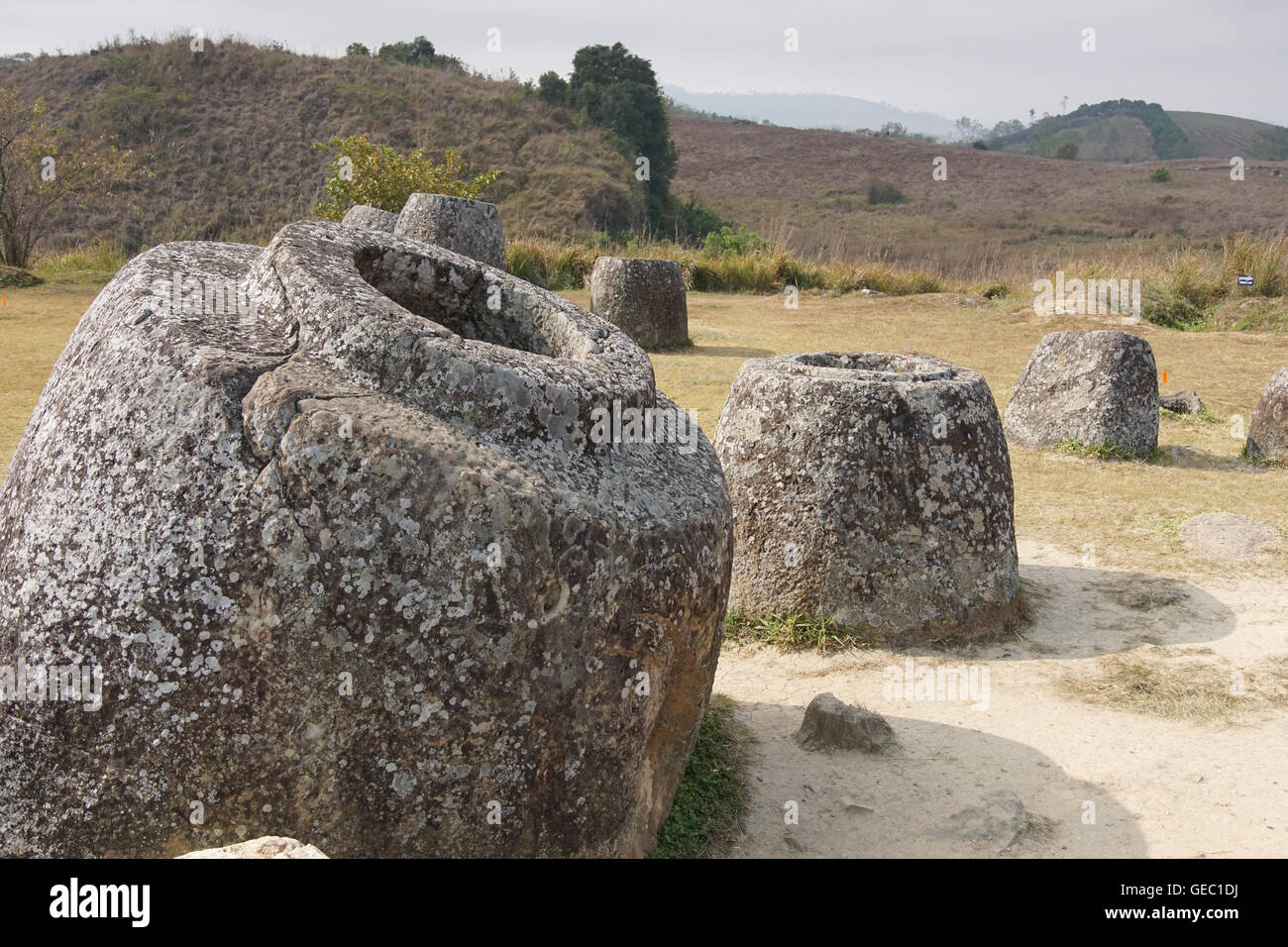 The plain of jars, laos hi-res stock photography and images - Alamy