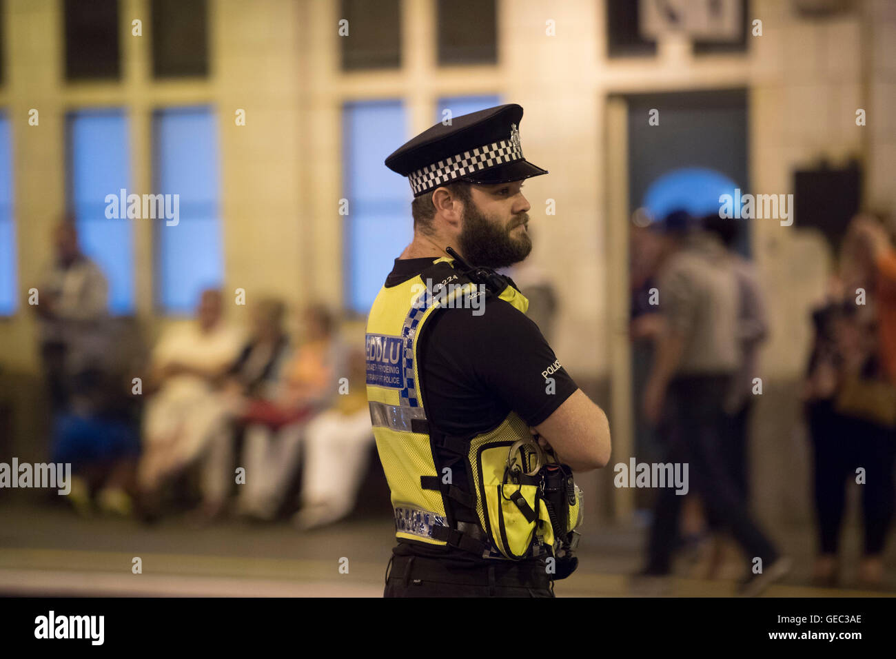 British transport police btp cardiff hi-res stock photography and ...