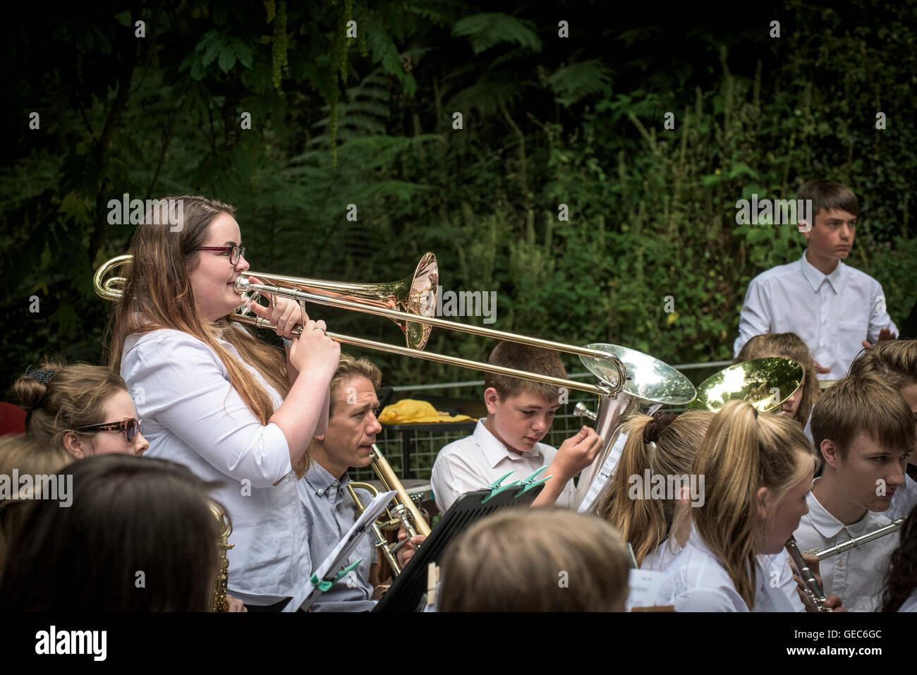 Trombone students hi-res stock photography and images - Alamy