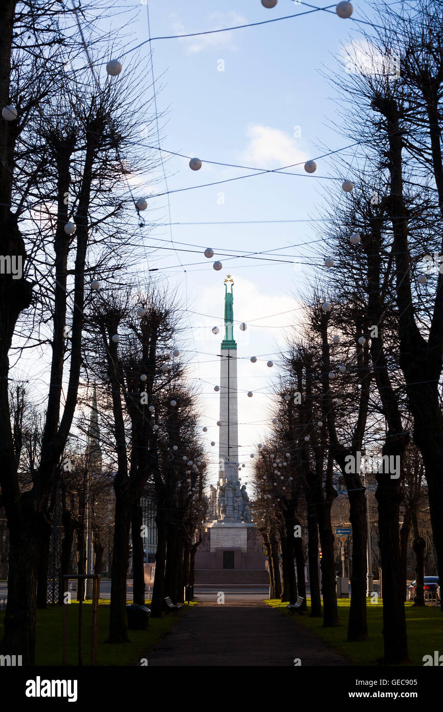 The freedom monument stands 42 meters high on Freedom boulevard in the ...