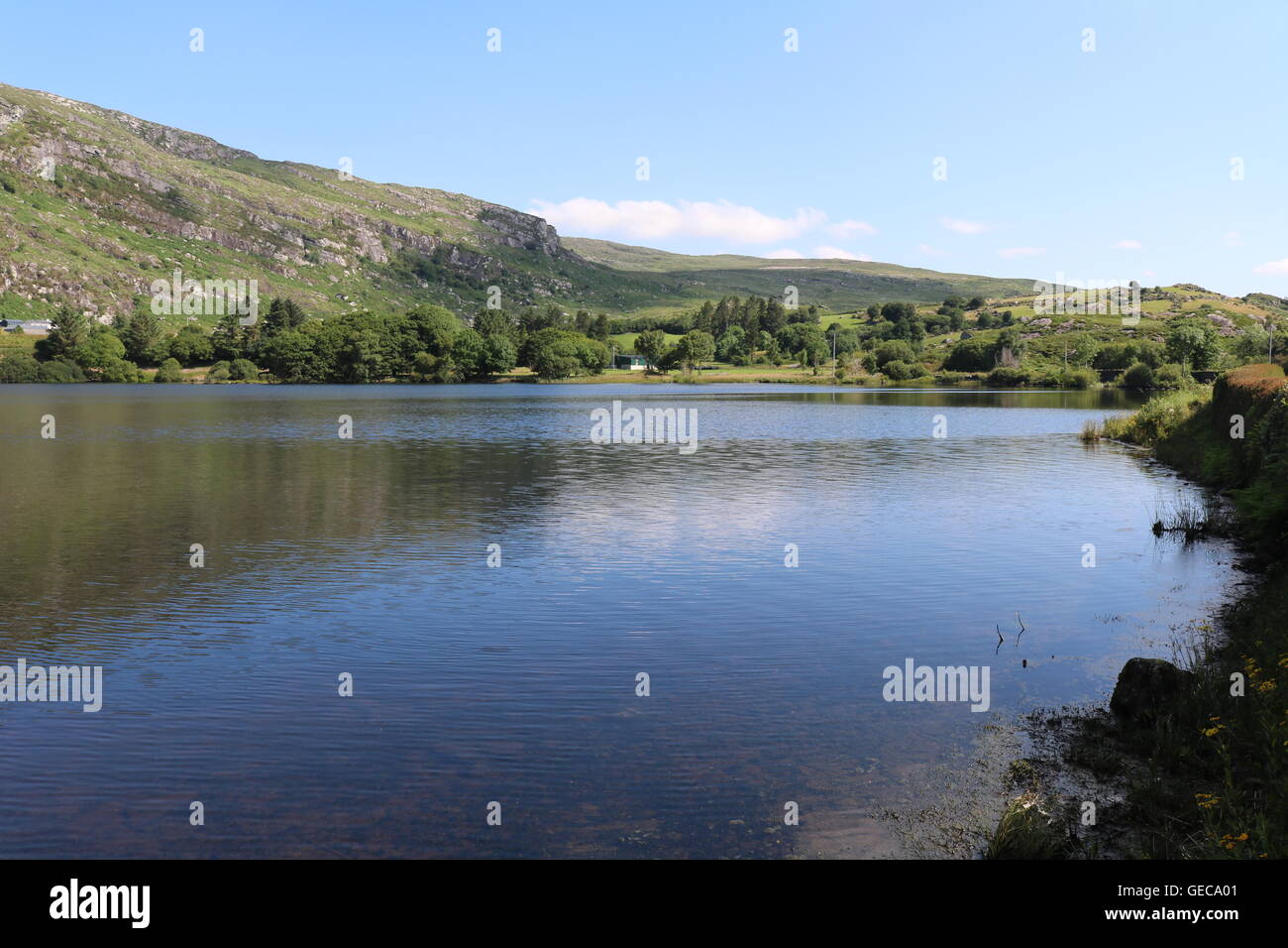 Inchigeelagh Lake, Cork, Ireland, on the River Lee system Stock Photo ...