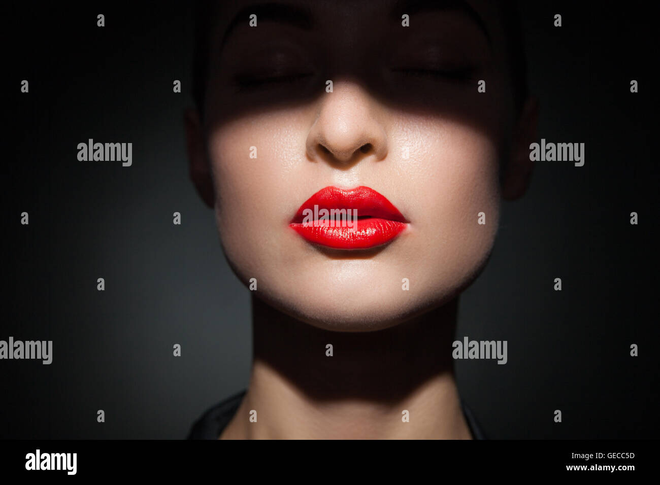 Half shadow face hi-res stock photography and images - Alamy