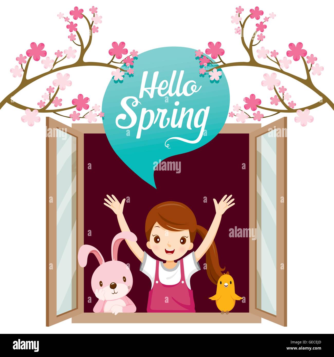 Children and animal hi-res stock photography and images - Alamy