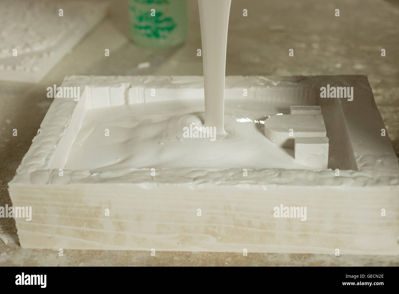 Gypsum plaster hi-res stock photography and images - Alamy