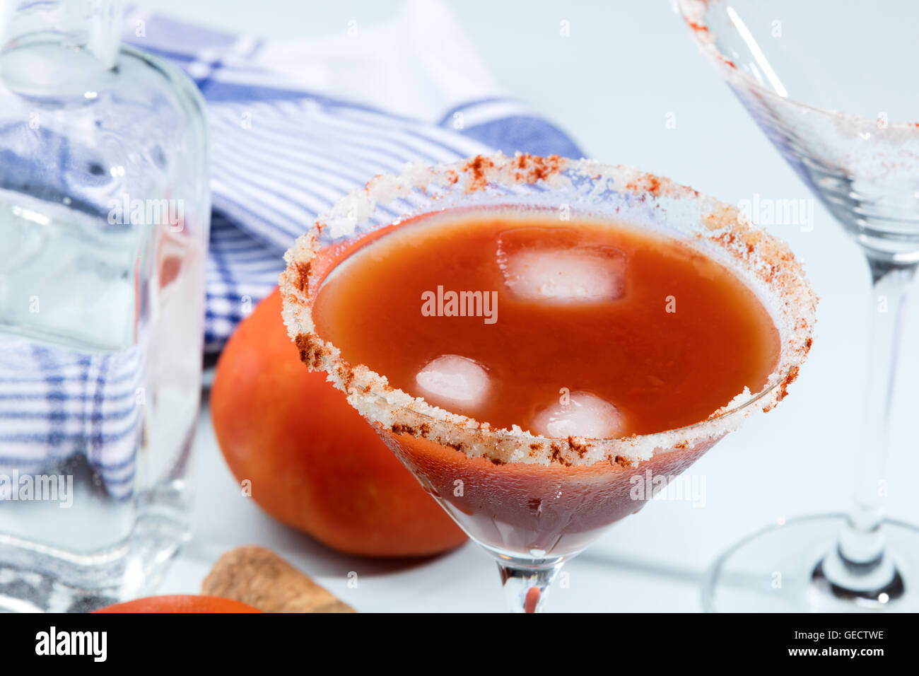Bloody mary on brunch table hi-res stock photography and images - Alamy