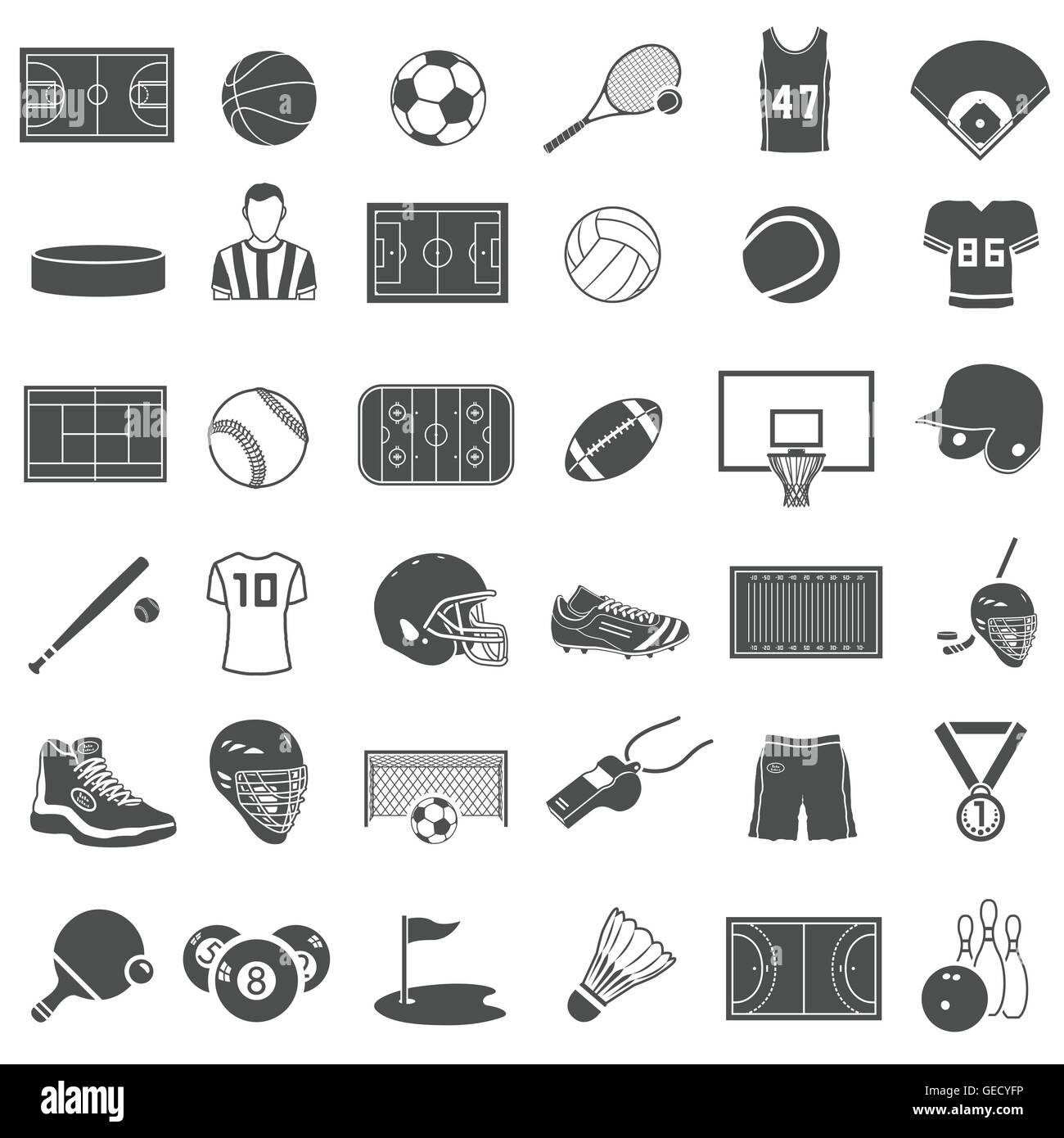 Baseball isometric sport game Cut Out Stock Images & Pictures - Alamy