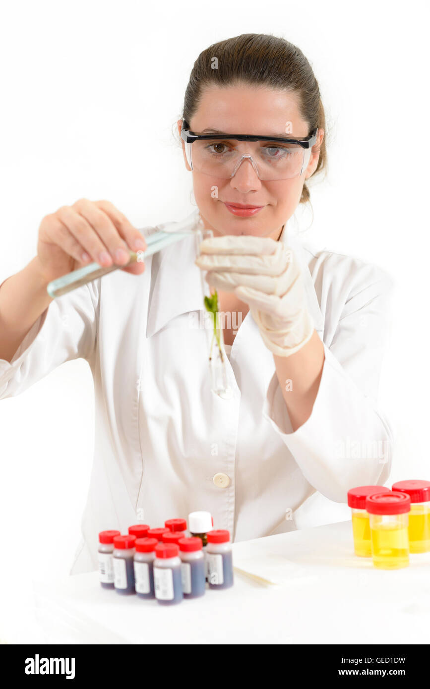 Woman laboratory hi-res stock photography and images - Alamy