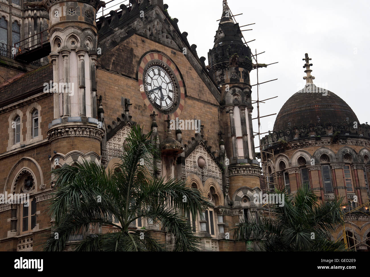 The image of Architecture of CST station building or VT station, Mumbai ...