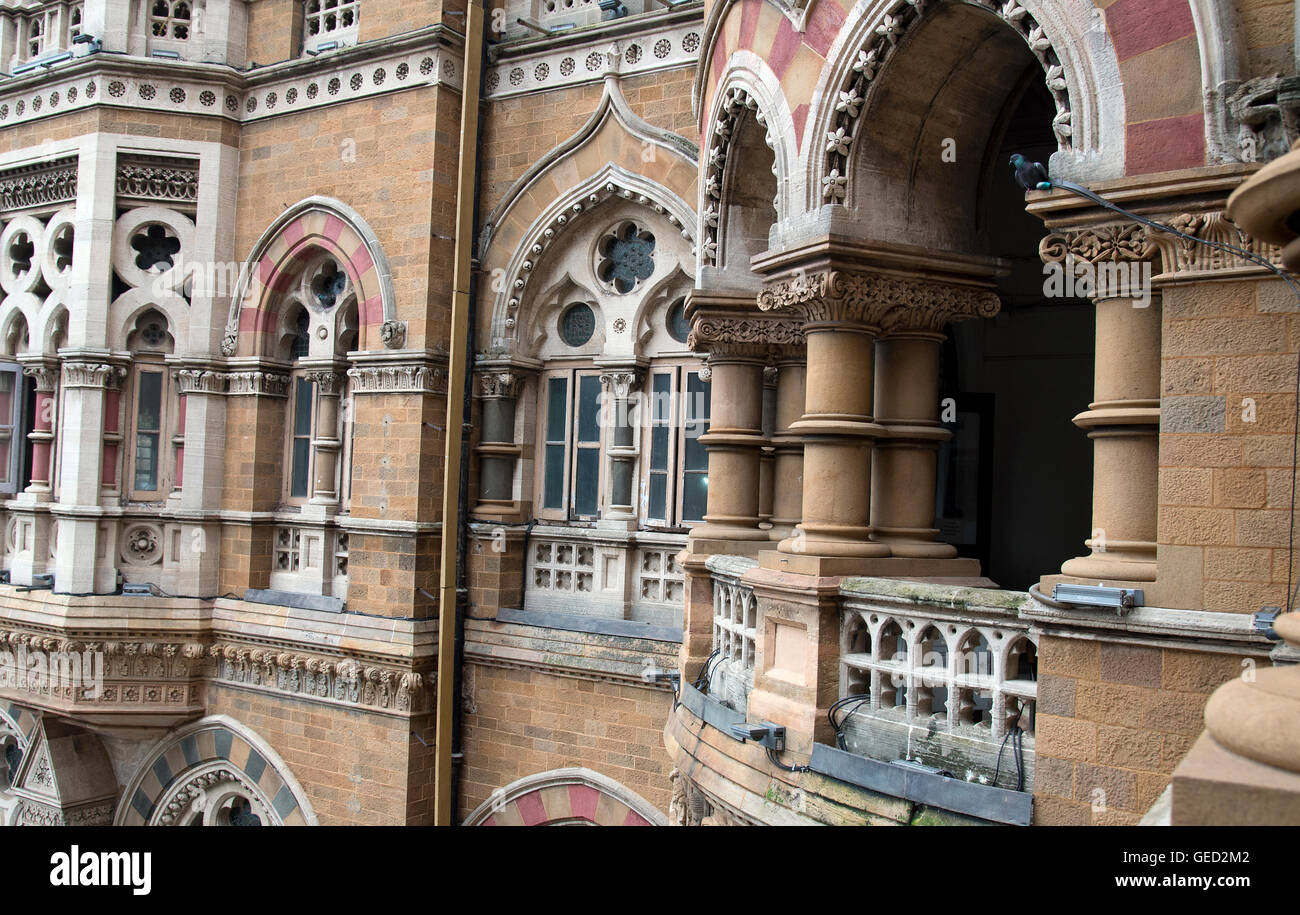 The image of Architecture of CST station building or VT station, Mumbai ...