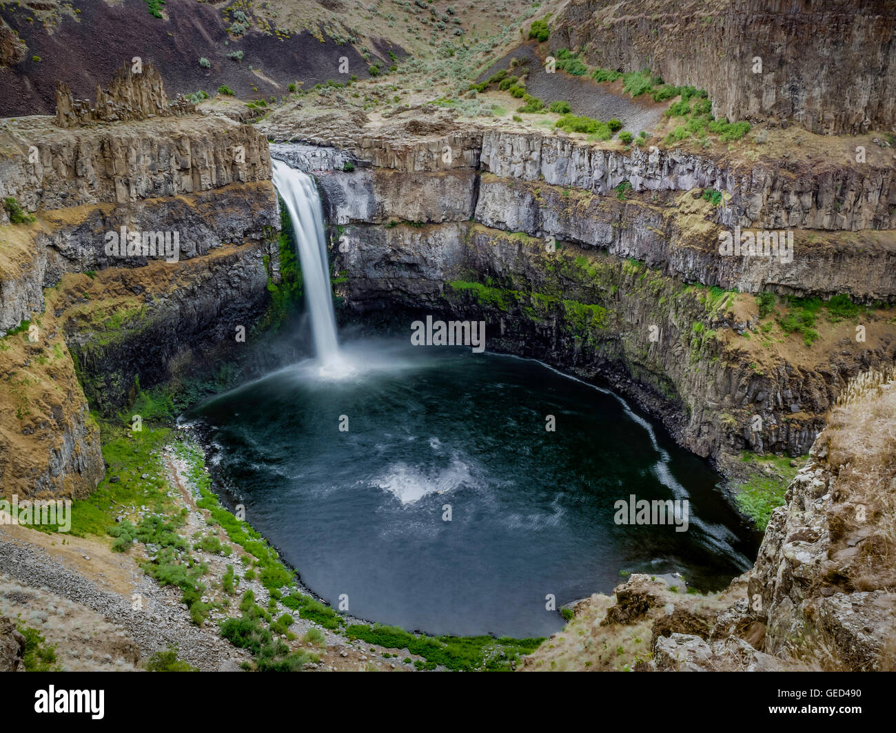 The Palouse Falls Stock Photo - Alamy