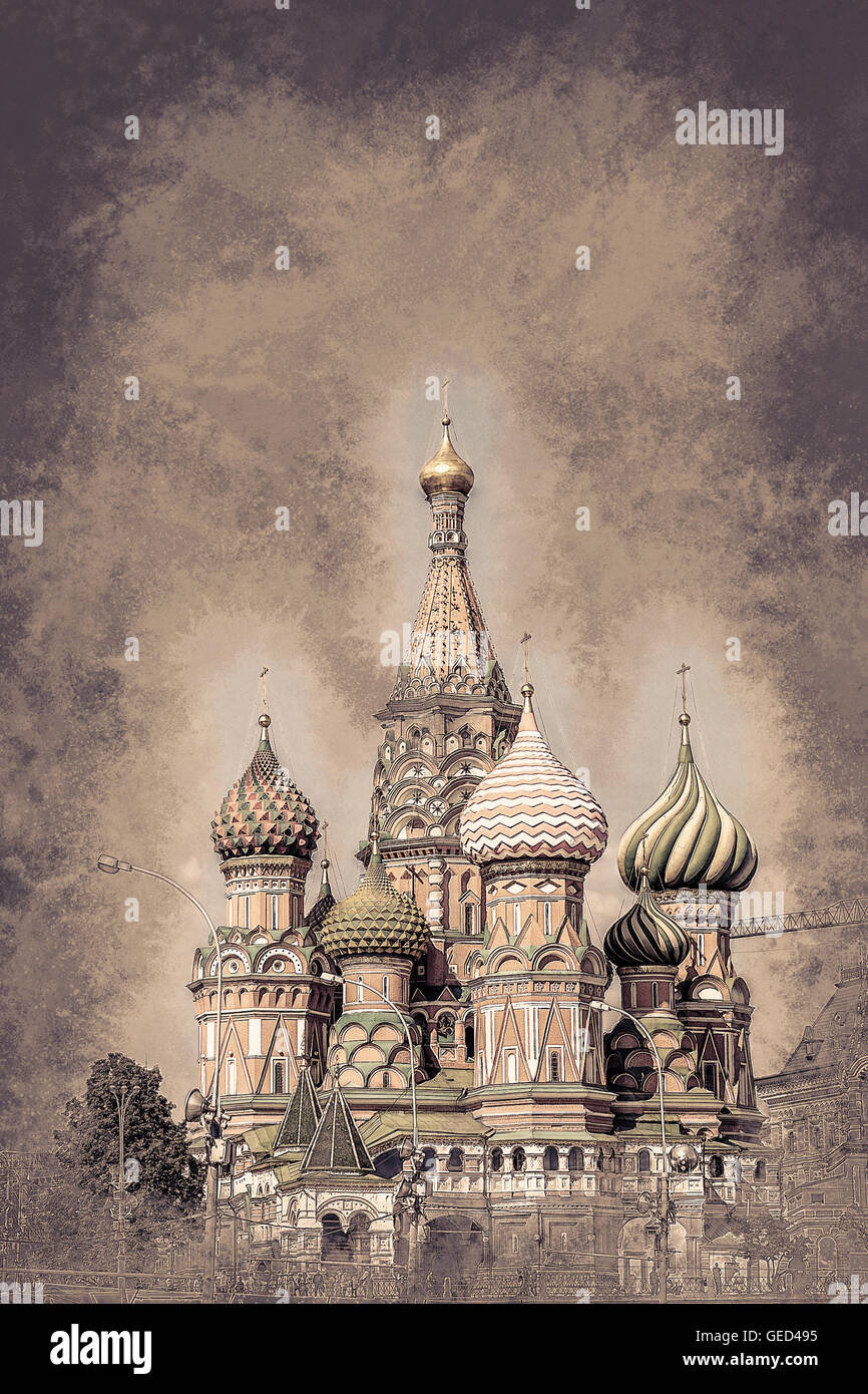 St. Basil church Stock Photo - Alamy