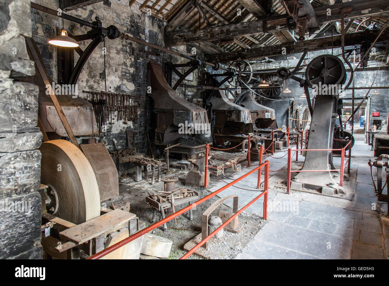 North wales national slate museum hi-res stock photography and images ...