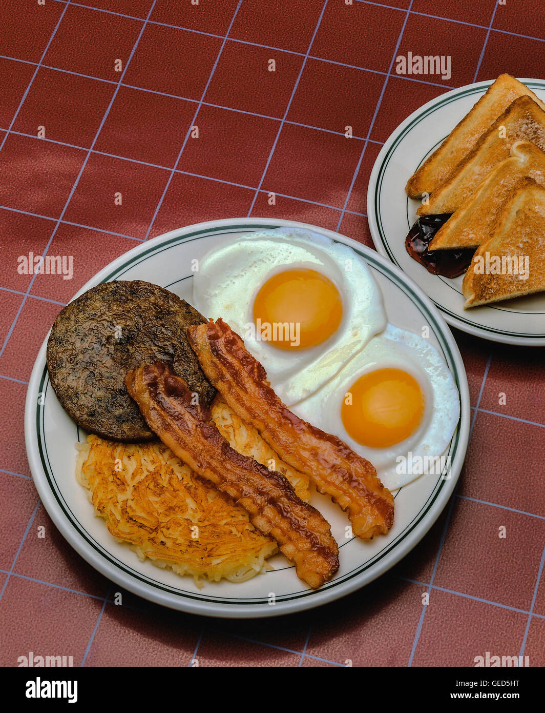 American food basics Stock Photo - Alamy