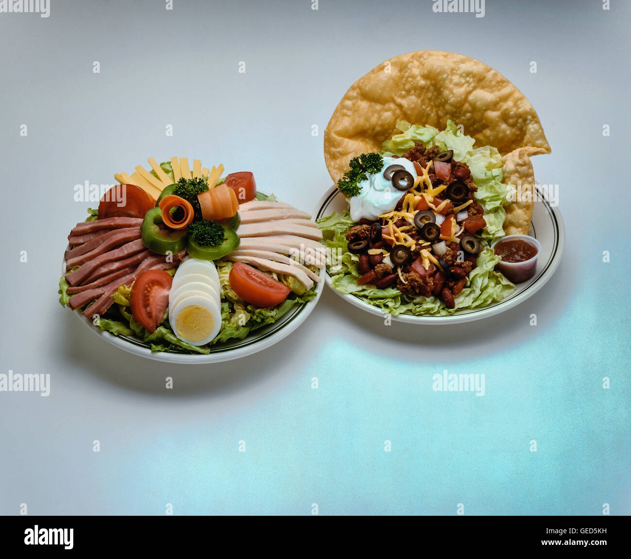 American food basics Stock Photo - Alamy