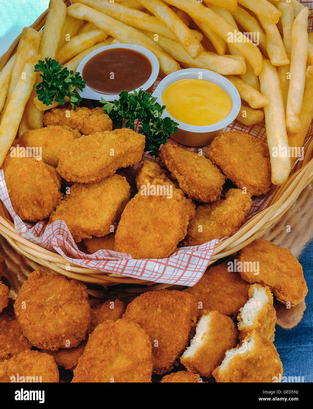 American food basics Stock Photo - Alamy