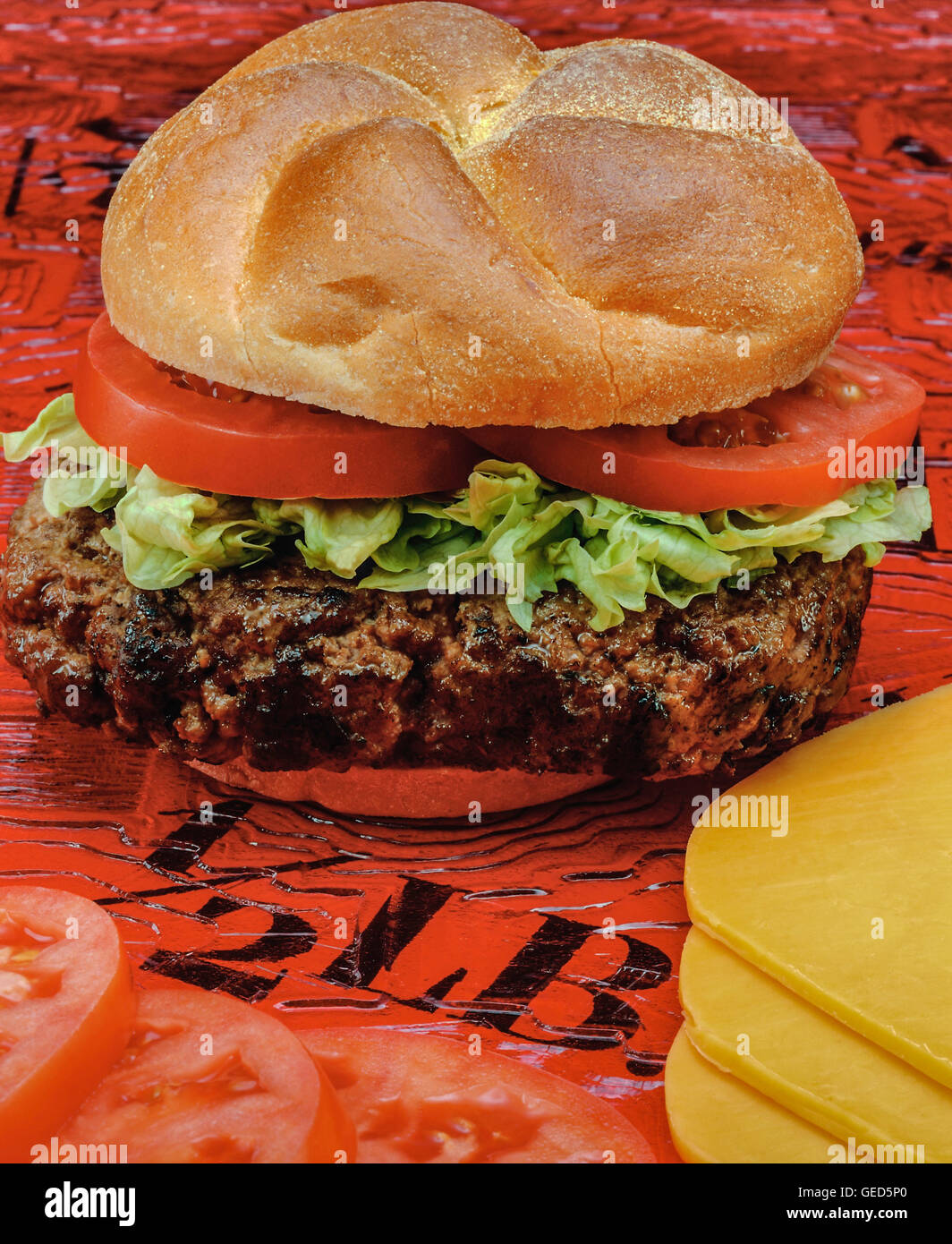 American food basics Stock Photo - Alamy