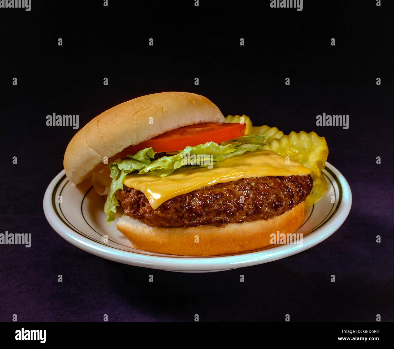 American food basics Stock Photo - Alamy