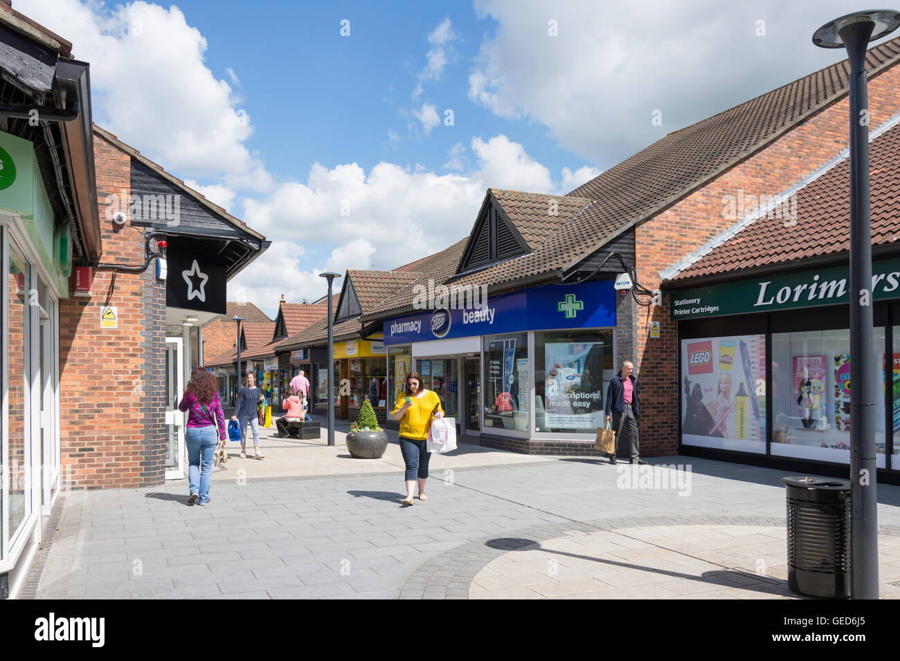 Church Walk Shopping Centre, Caterham, Surrey, England, United Kingdom ...