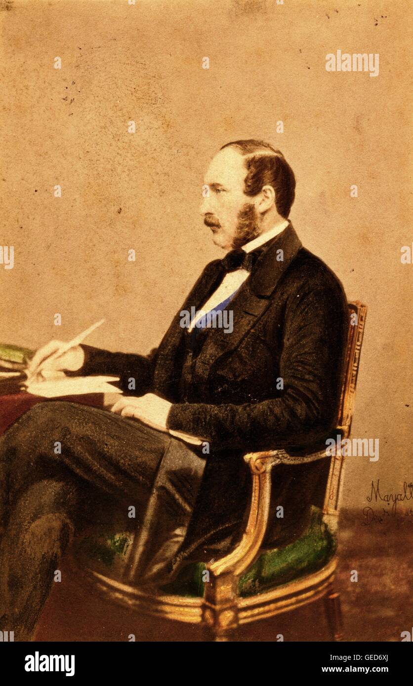 Prince Albert, May 15, 1860, by John Jabez Mayall Stock Photo - Alamy
