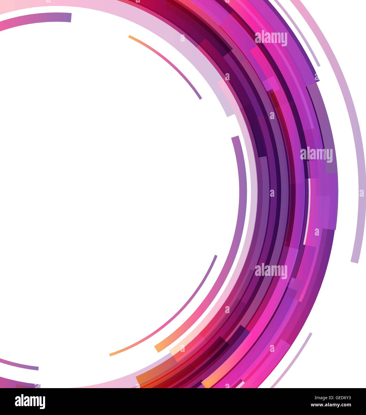 Abstract colorful technology circles background, stock vector Stock Vector Image & Art - Alamy