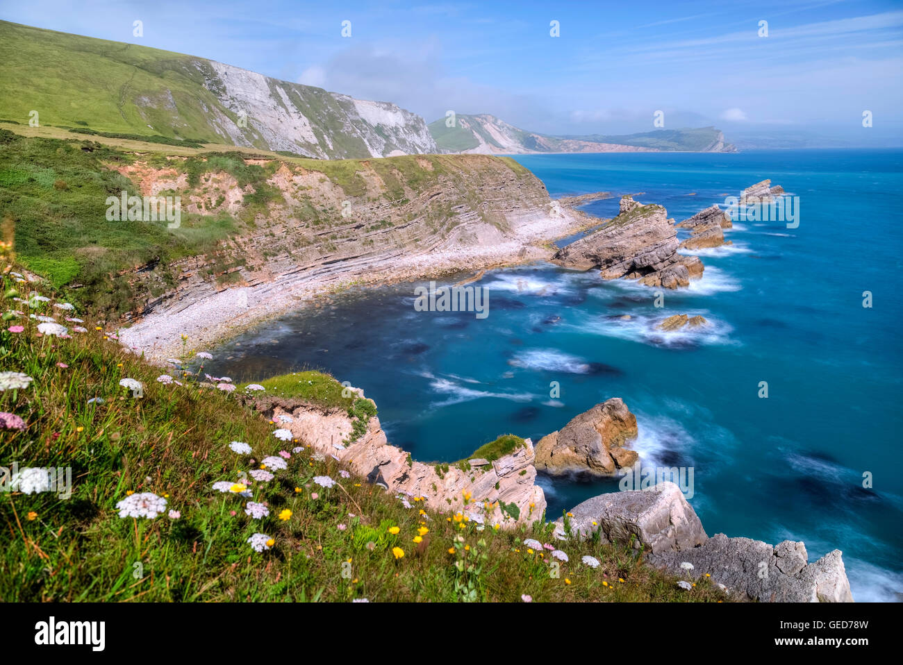 Mupe Bay, Dorset, England, United Kingdom Stock Photo - Alamy