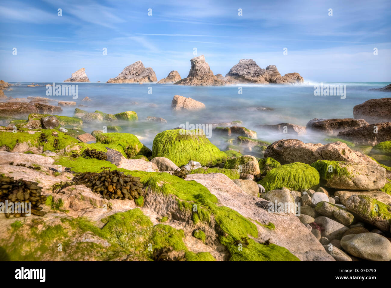 Mupe Bay, Dorset, England, United Kingdom Stock Photo - Alamy