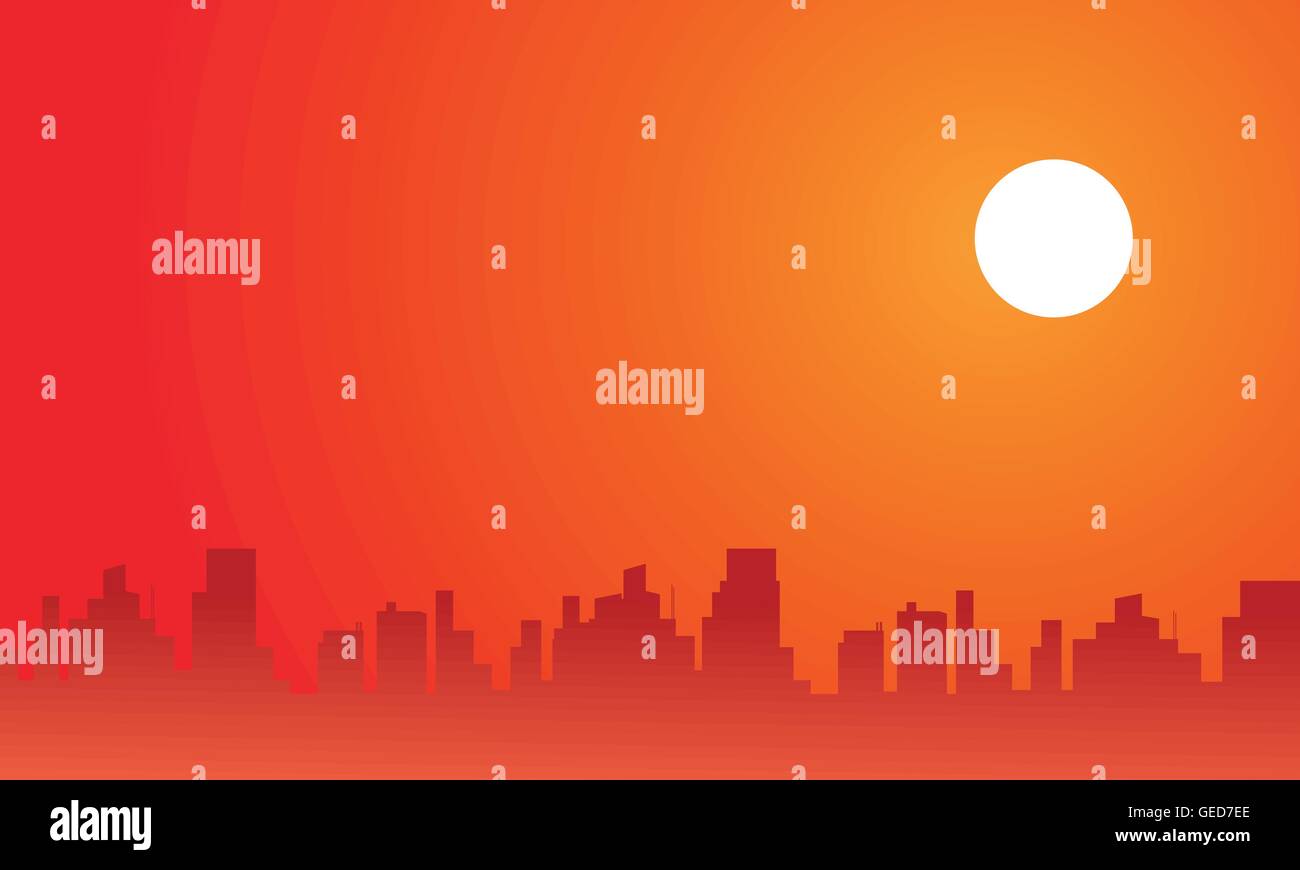 Exterior afternoon Stock Vector Images - Alamy