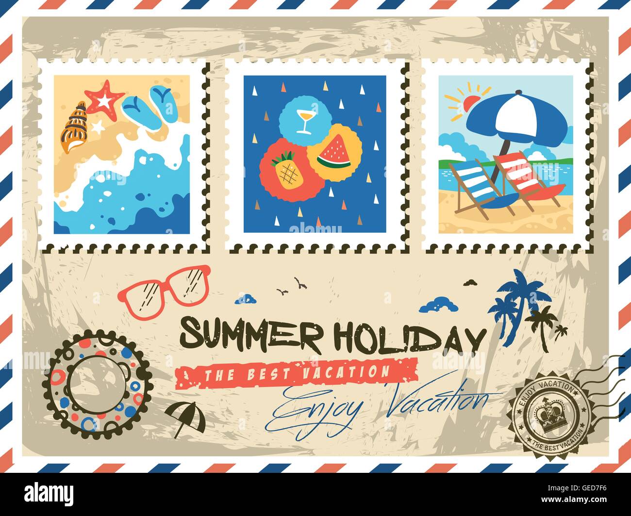 Delightful view Stock Vector Images - Alamy