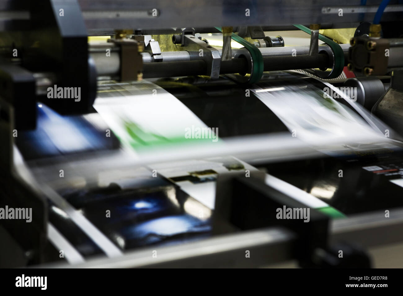 Polygraphic process in modern printing hi-res stock photography and ...