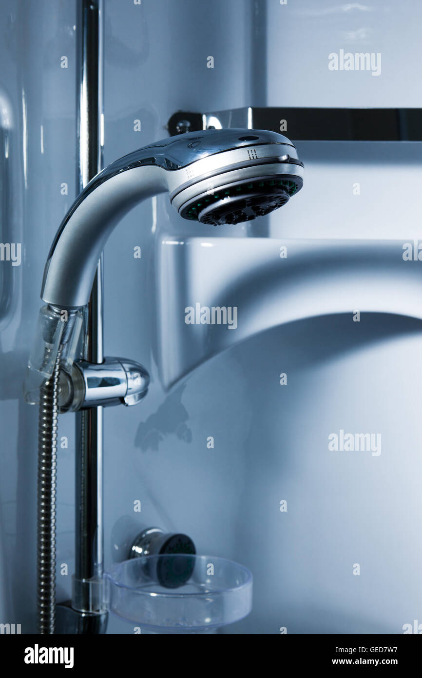 beautiful shower in the modern bathroom Stock Photo - Alamy