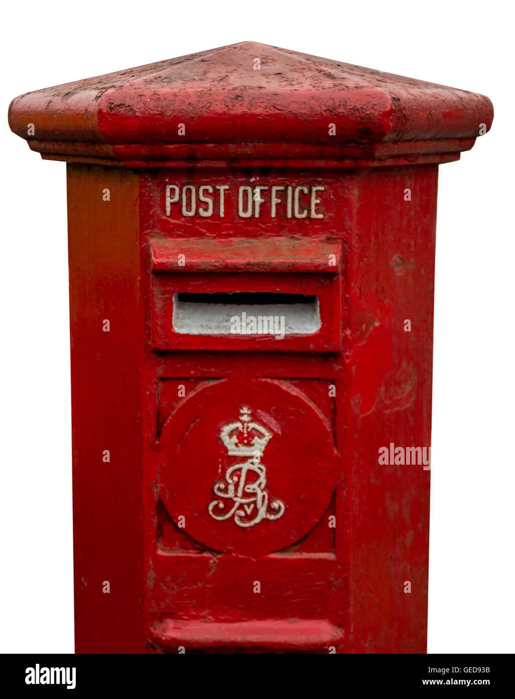 Postbox uk isolated hi-res stock photography and images - Alamy