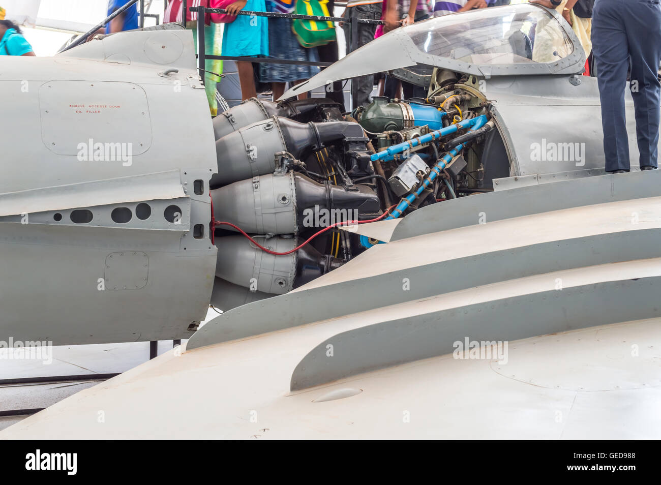 Airplane jet engine factory hi-res stock photography and images - Alamy