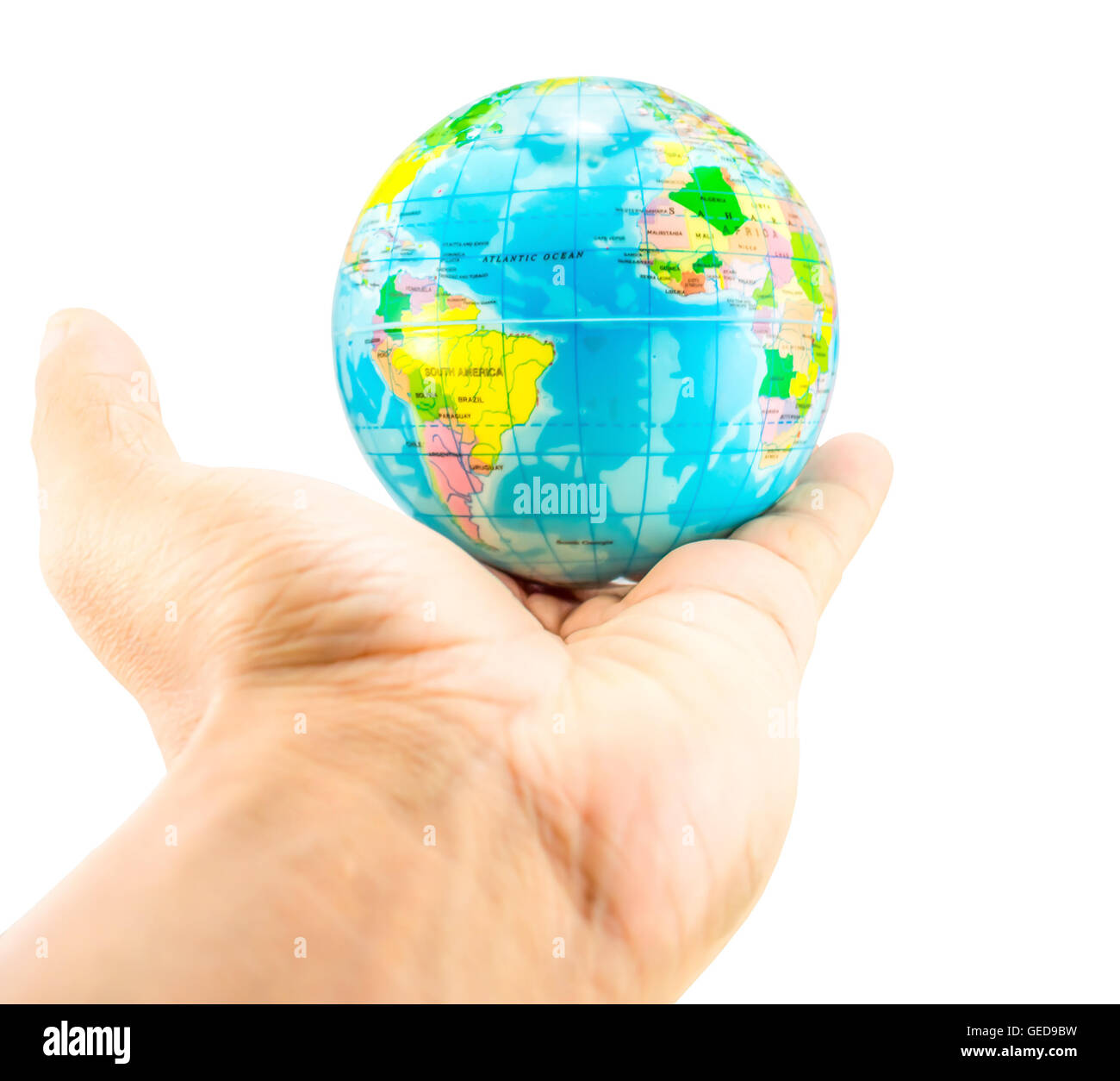 Map symbols hand hi-res stock photography and images - Alamy