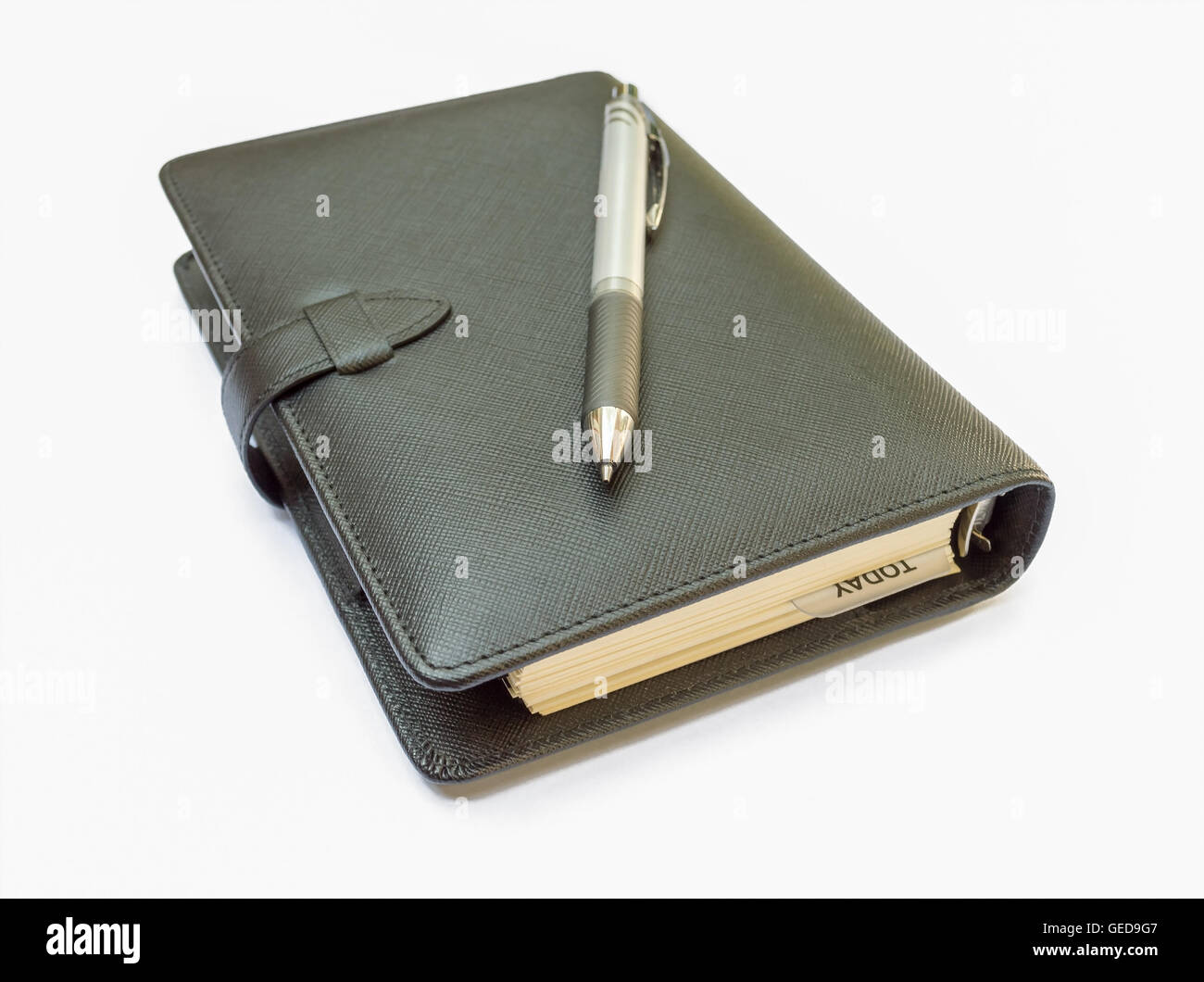 Appointment calendar with ballpoint pen hi-res stock photography and ...