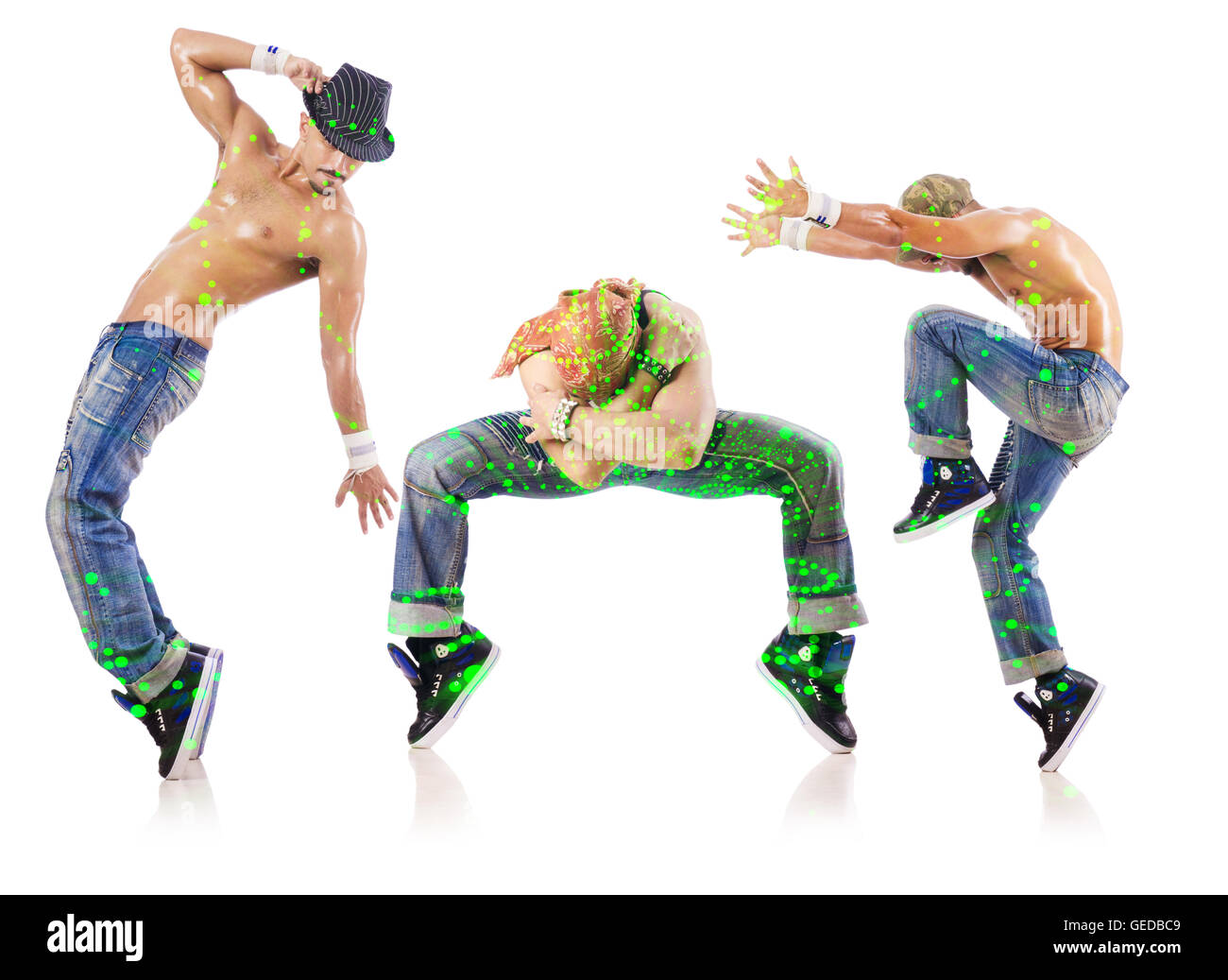 Group of dancer in dancing abstract concept Stock Photo - Alamy