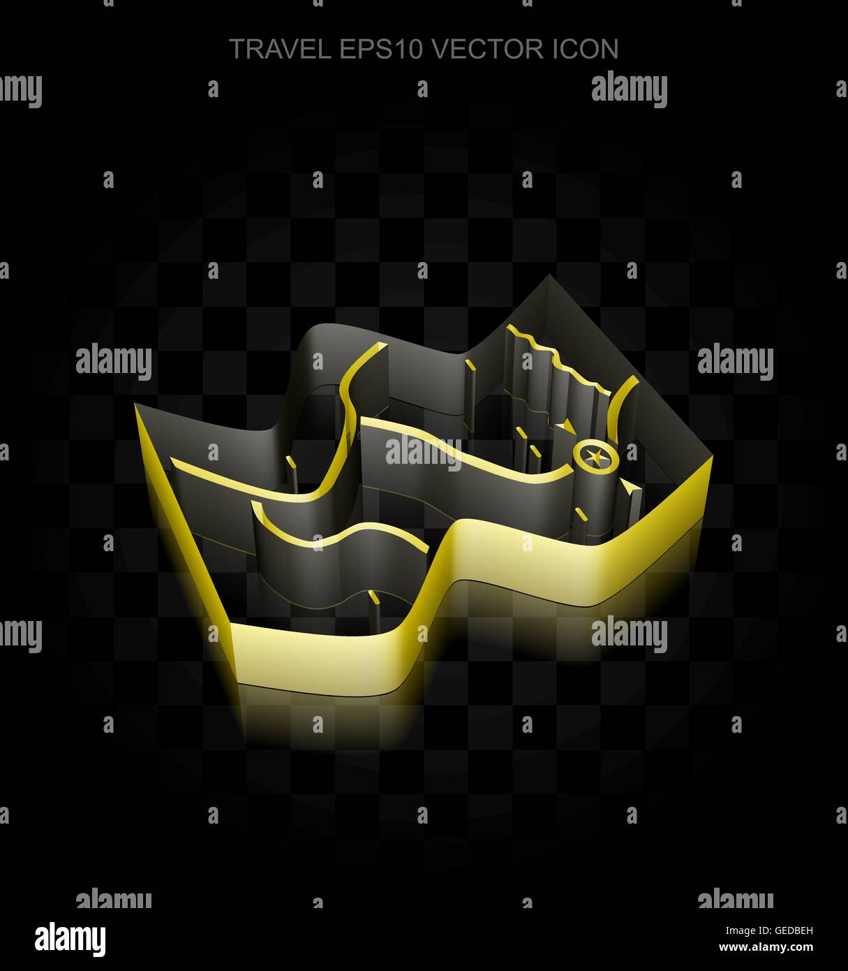 Mirror world map Stock Vector Images - Alamy