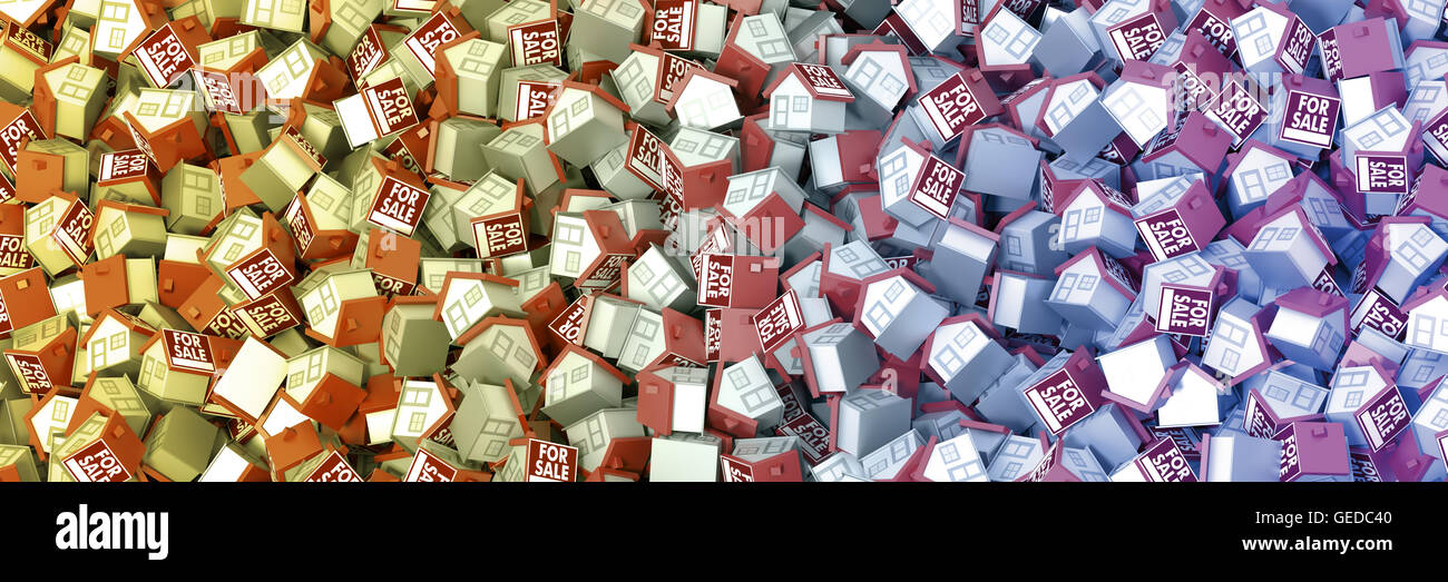 Real Estate and property background, original 3d rendering Stock Photo ...