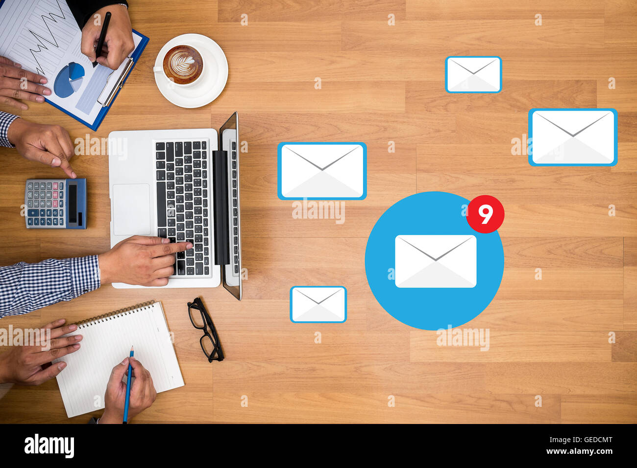 email icon Concept Stock Photo - Alamy