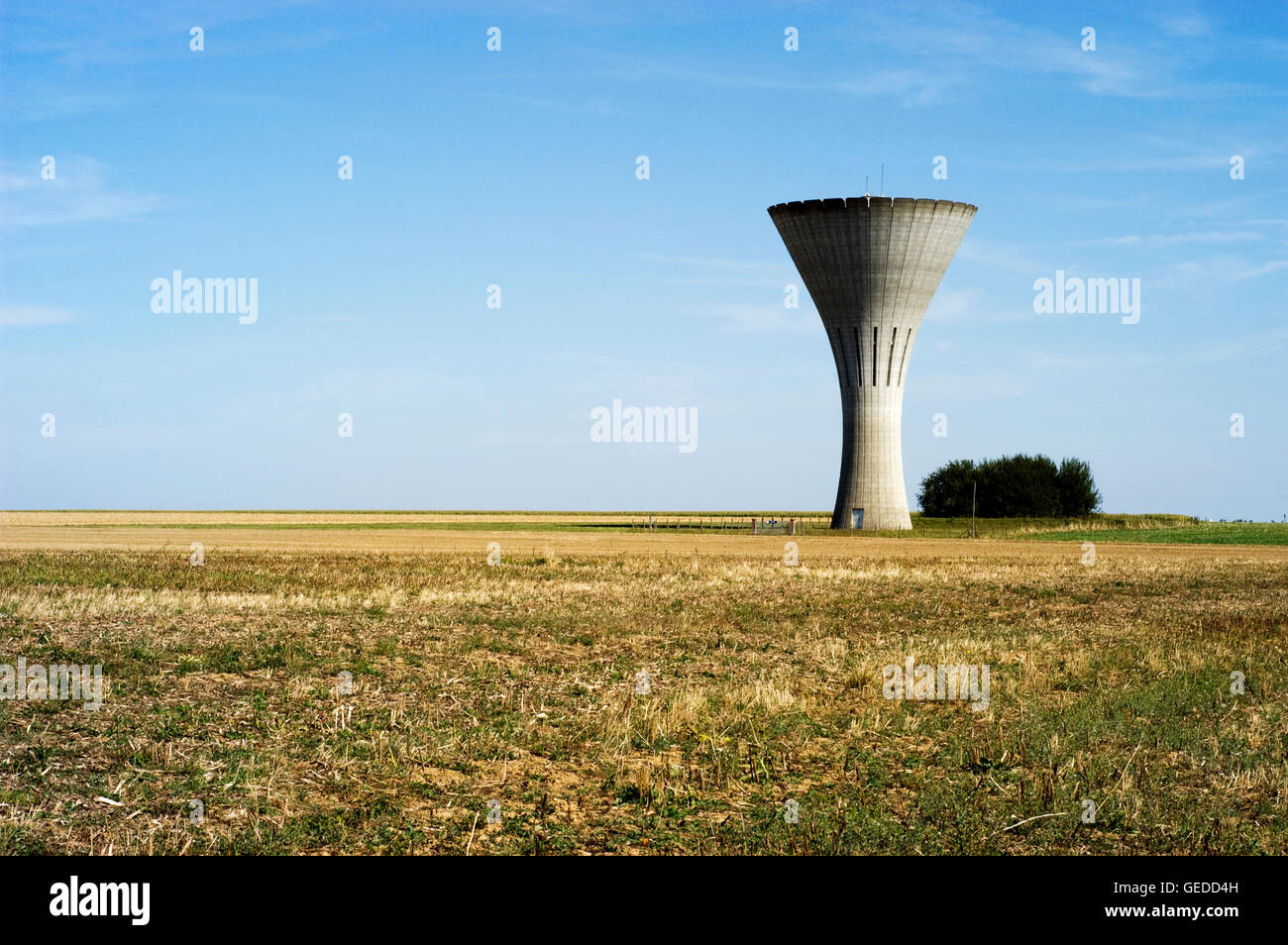 Water tower in french Normandy, Eure department Stock Photo - Alamy