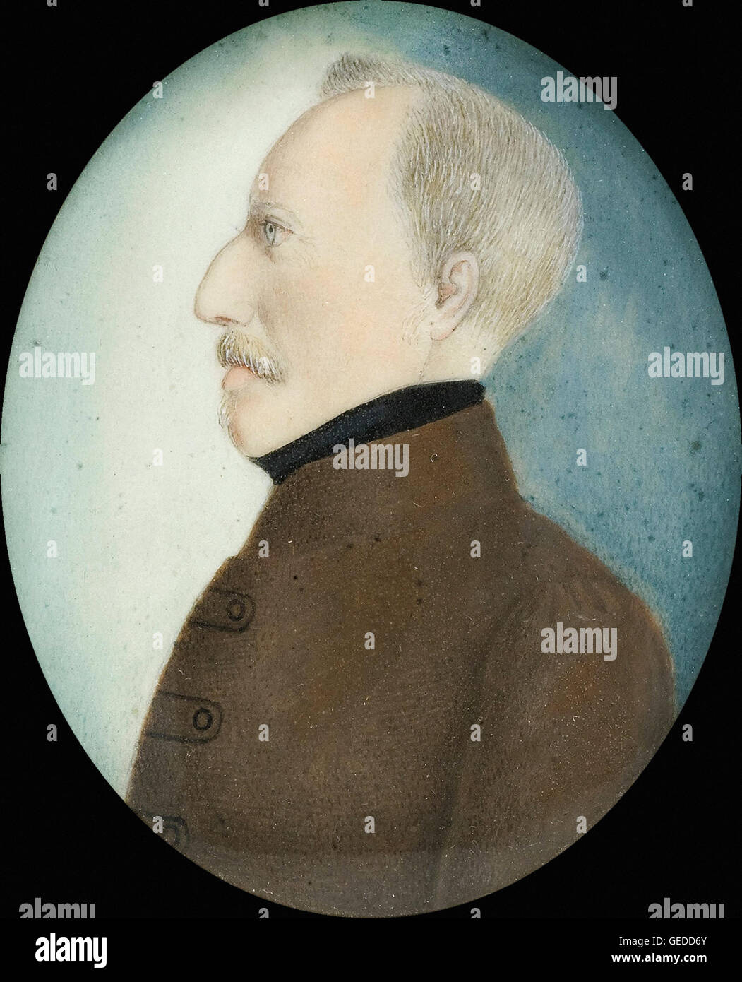 Colonel Gustafsson, former Gustav IV Adolf, King of Sweden 1792-1809 ...