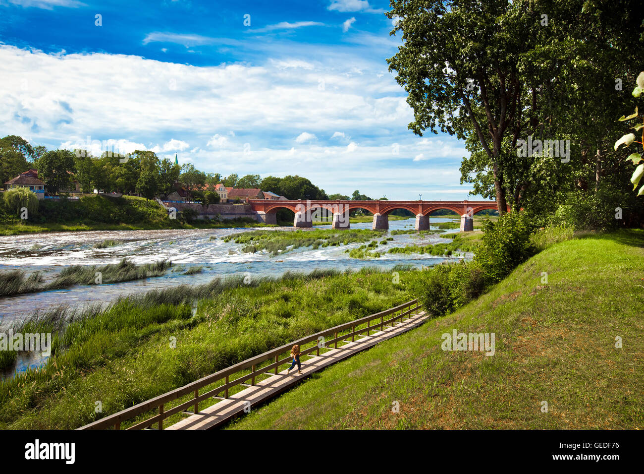 Kuldiga waterfall hi-res stock photography and images - Alamy