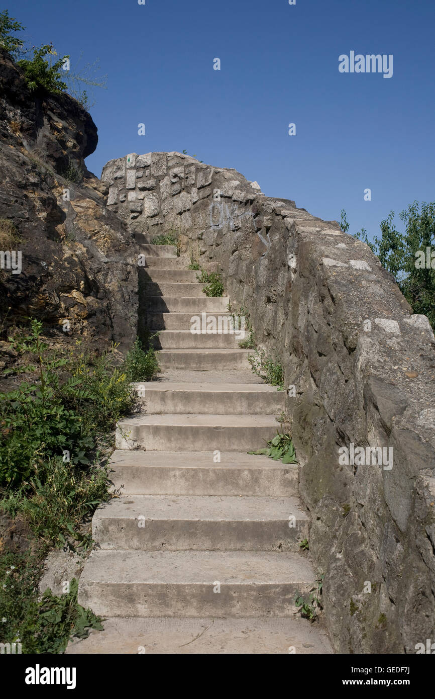 Steps in pathway hi-res stock photography and images - Alamy