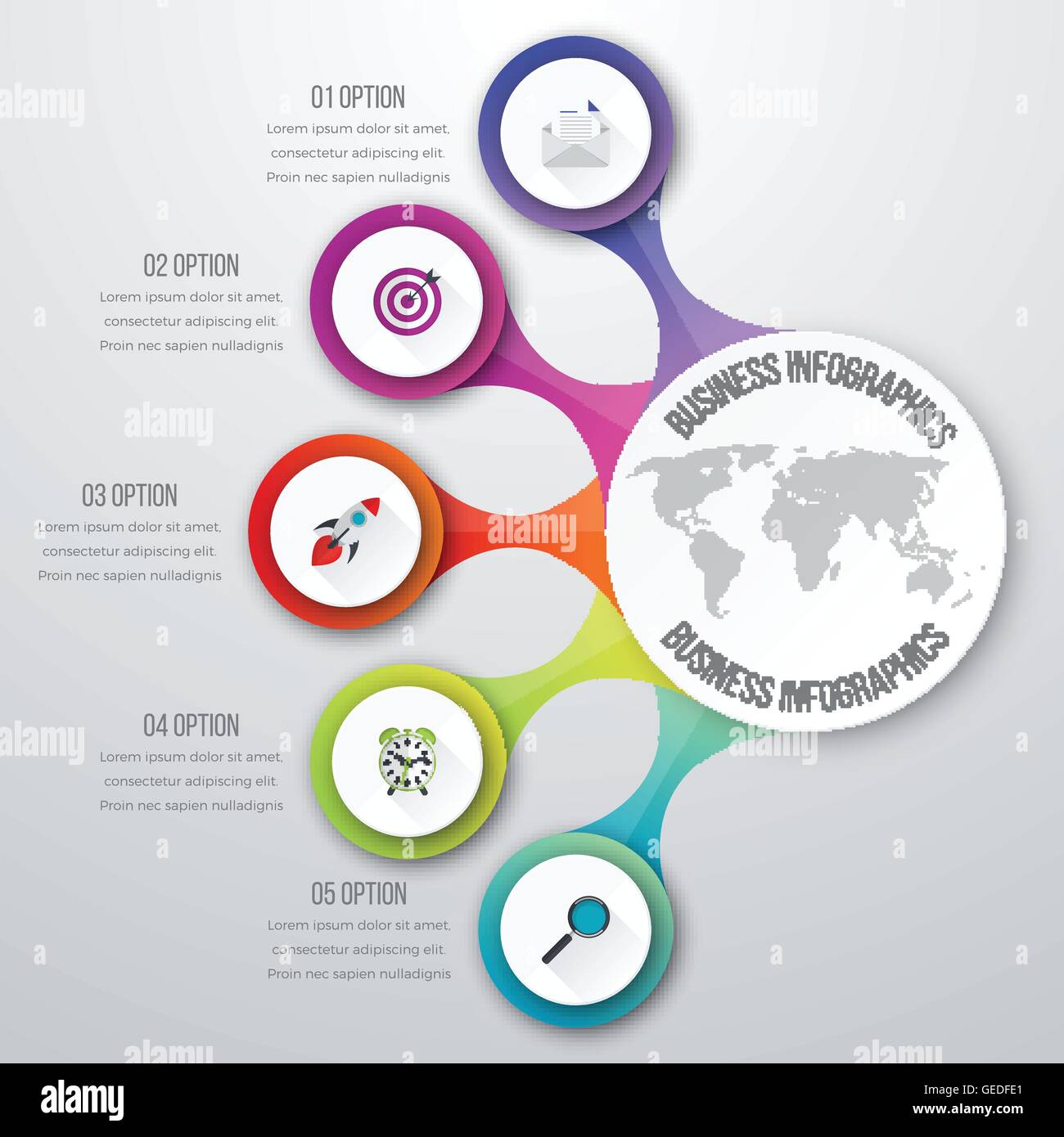 Timeline Vector 3d Infographic Stock Vector Image & Art - Alamy