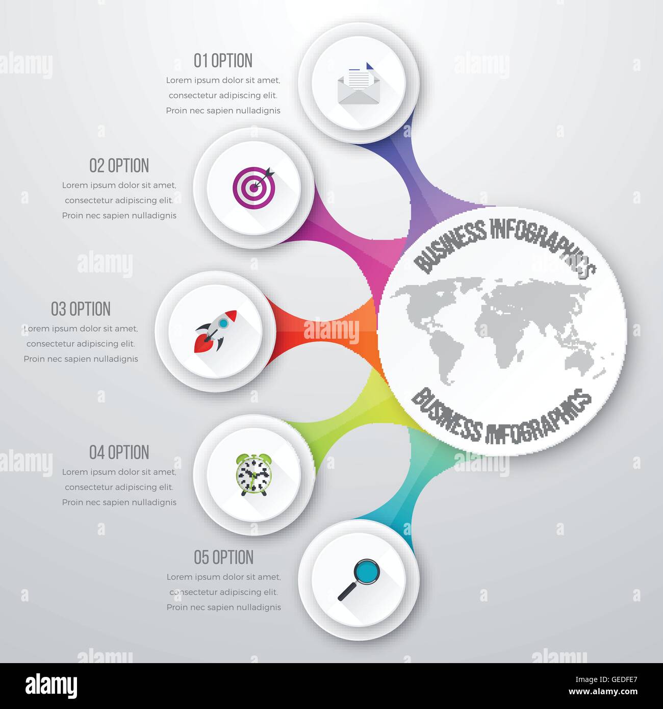 Timeline Vector 3d Infographic Stock Vector Image & Art - Alamy