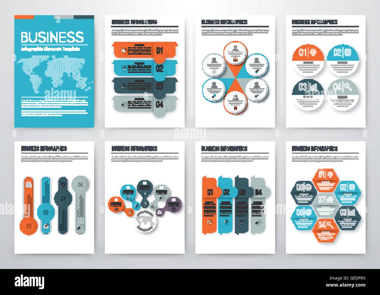 Modern infographic vector concept Stock Vector Image & Art - Alamy