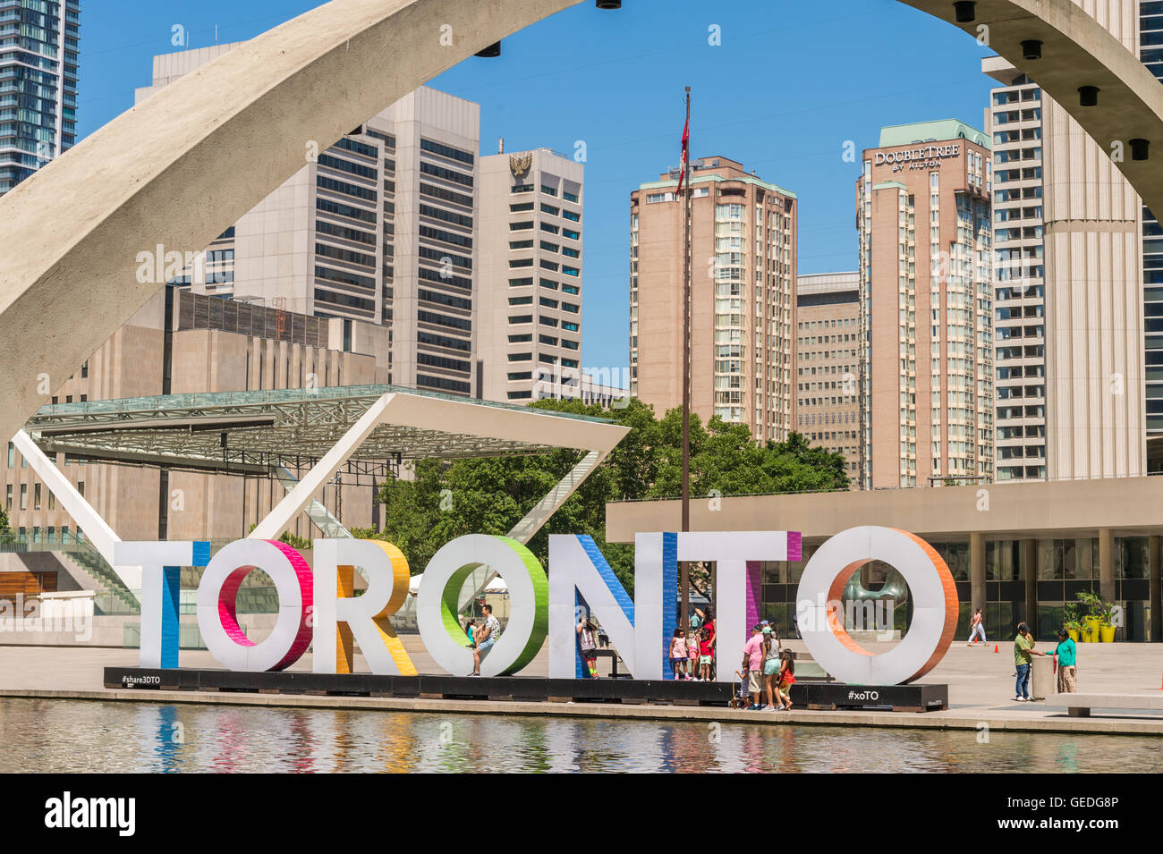 3d toronto sign hi-res stock photography and images - Alamy