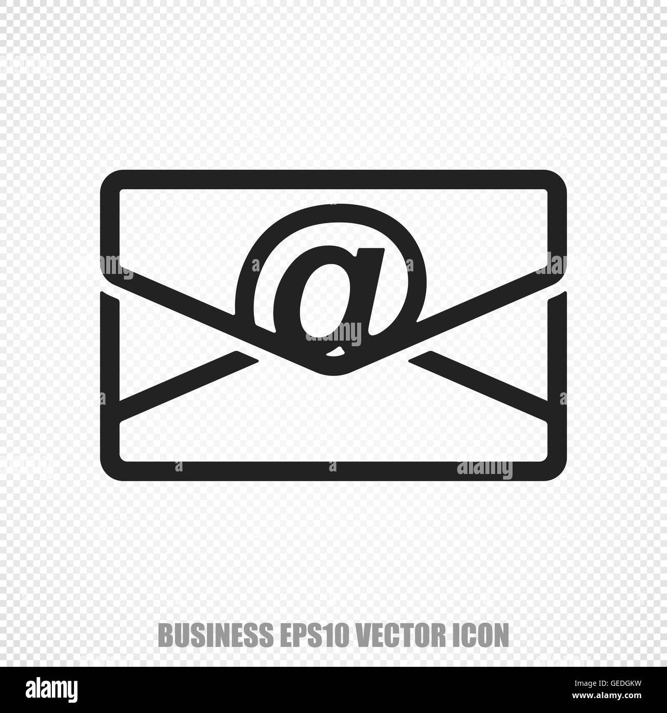 Finance vector Email icon. Modern flat design Stock Vector Image & Art ...