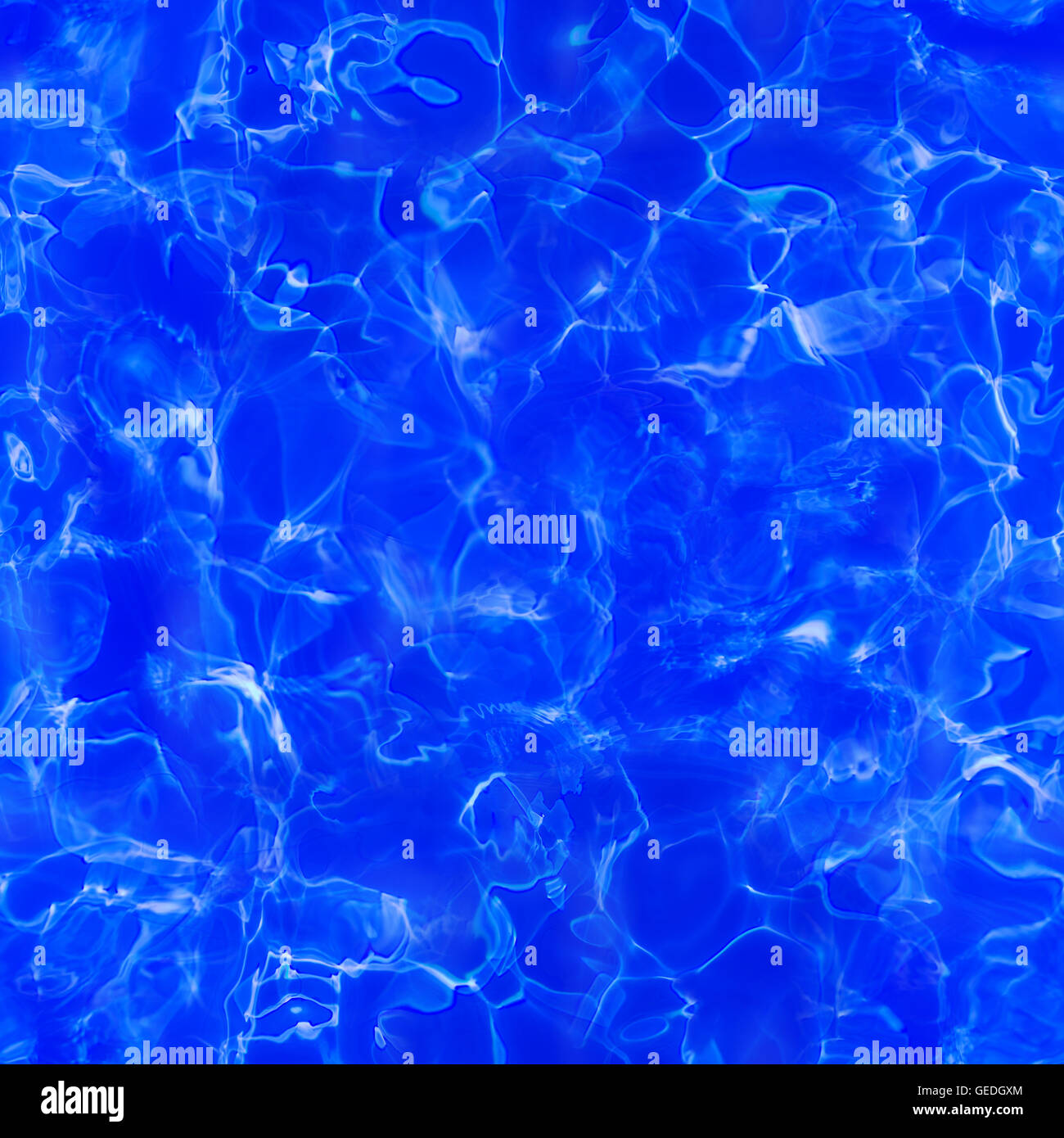 Repeatable deep water texture, photographed from a blue surface Stock ...