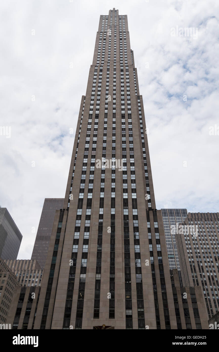 30 rockefeller center building hi-res stock photography and images - Alamy