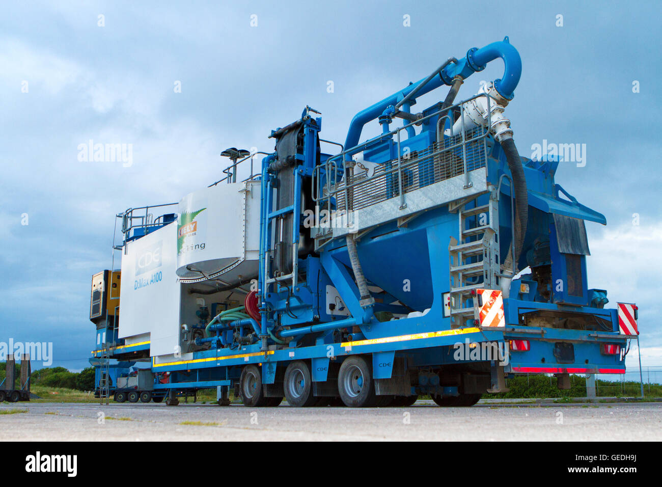 D-max water grit mobile screening machine, Southport, Merseysside, UK ...